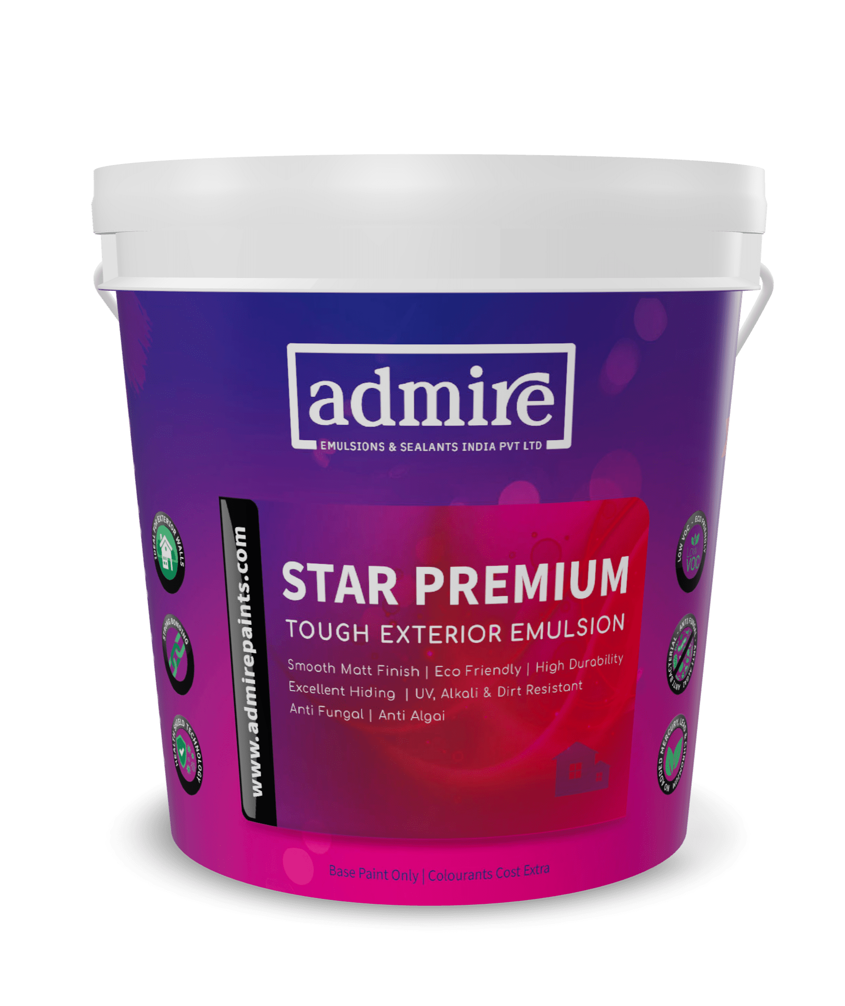 Admire Paints : Interior & Exterior Emulsion and Primer